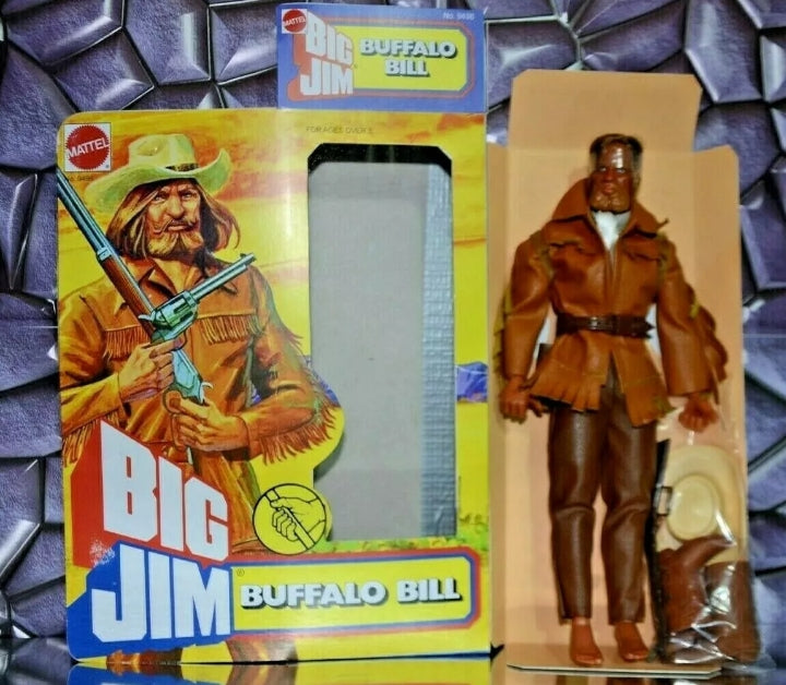 BIG JIM ☆ BUFFALO BILL ☆ '76 # 9498 - PRODUZIONE EUROPA - NEW REPR – G ...