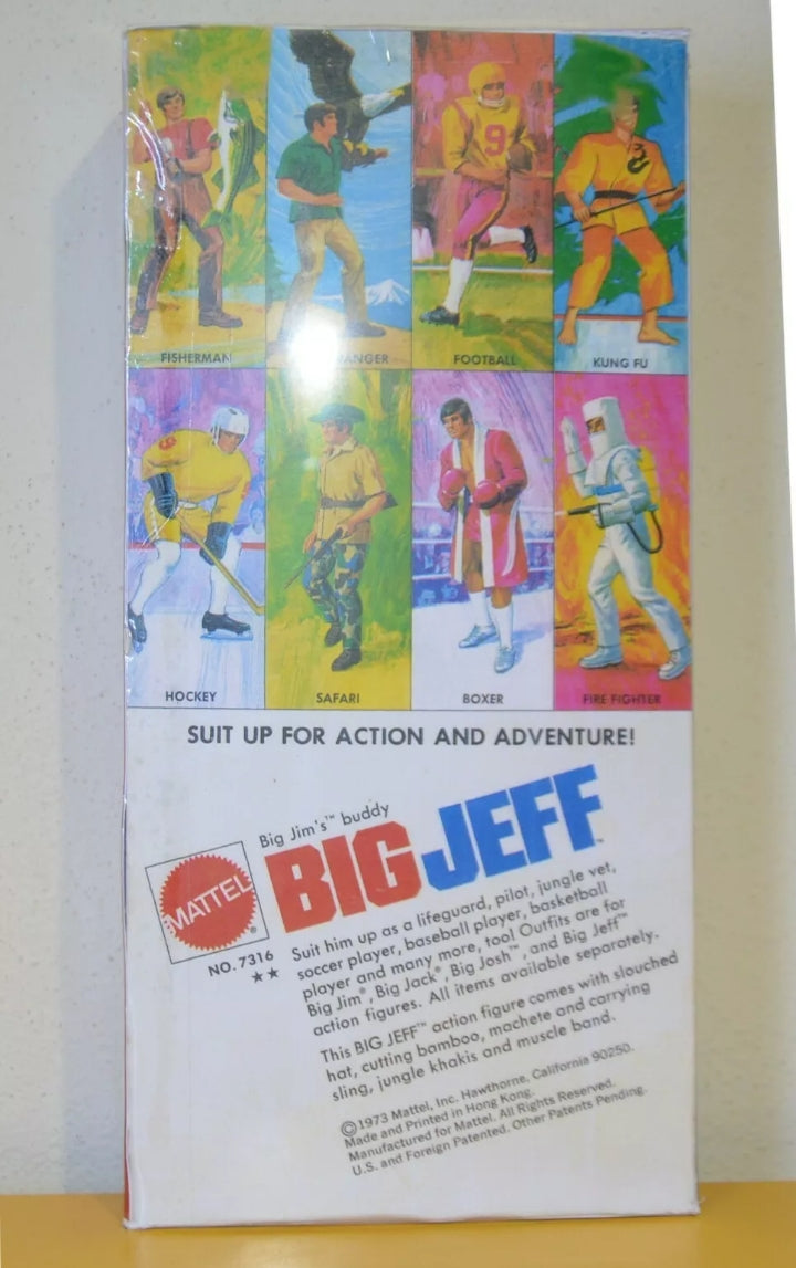 BIG JIM ☆ BIG JEFF ☆ '73 #7316 - Made in Hong Kong NEW PERFETTO MAI – G ...