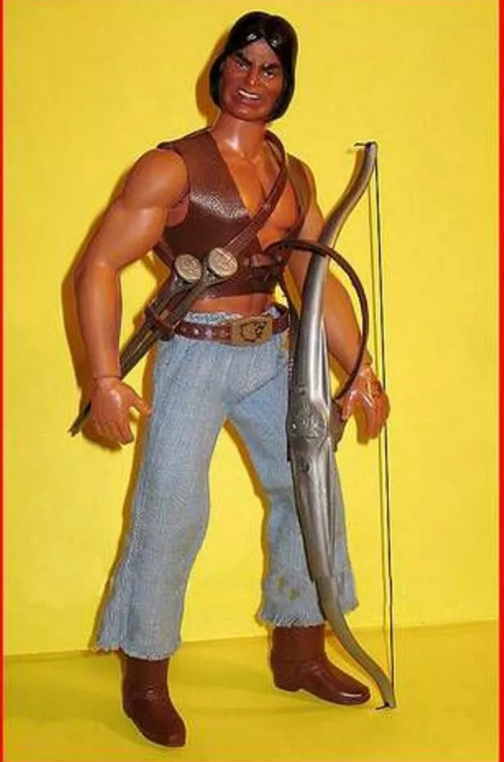 BIG JIM ☆ CHIEF TANKUA ☆ '75 # 7386 - MADE IN HONG KONG - NEW REPR – G ...